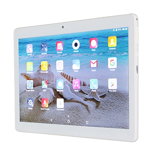 Tablet PC, 10in 1960x1080 IPS HD Touch Screen Tablet Dual SIM Dual Standby Call 2GB 32GB RAM Dual Camera Large Screen Tablet for Tablet PC 100 to 240V(Gold)