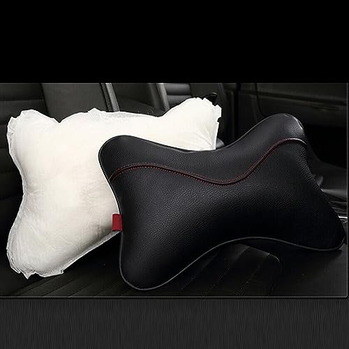 MoreChioce Car Neck Pillows, 2 Pieces Headrest Cushion Neck Support Pillow Travel Head Rest Support Comfortable Ergonomic Design Pillows for Car Seat,Office Chair