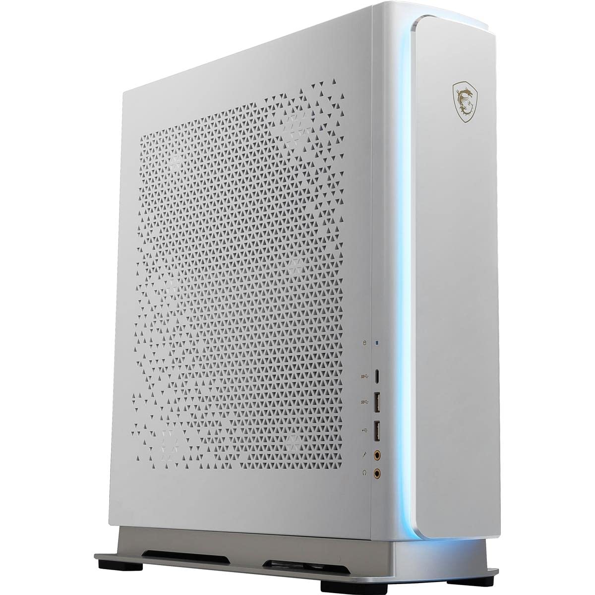 MSI Creator P100X (SFF) Creator Desktop, Intel Core i7-12700KF, GeForce RTX 3070 Ti, 64GB Memory (Dual-CHL), 2TB SSD + 2TB HDD, WiFi 6E, USB Type-C, VR-Ready, Windows 11 PRO (12VTE-1217US)