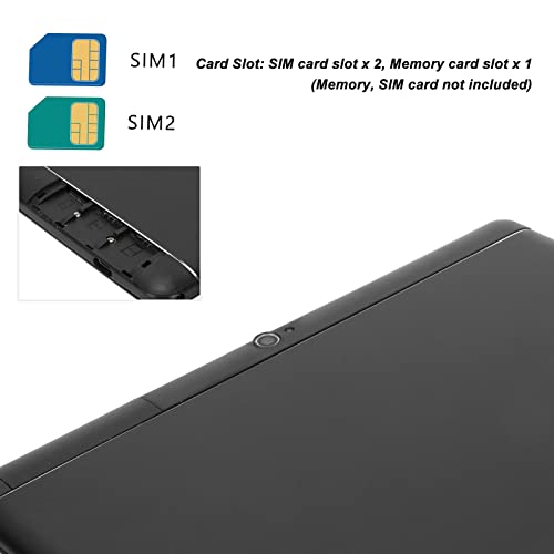 Zudoo Tablet PC, 100240V 10.1in Tablet 3G LTE Mobile Phone Tablet IPS HD Display for for Entertainment (US Plug)