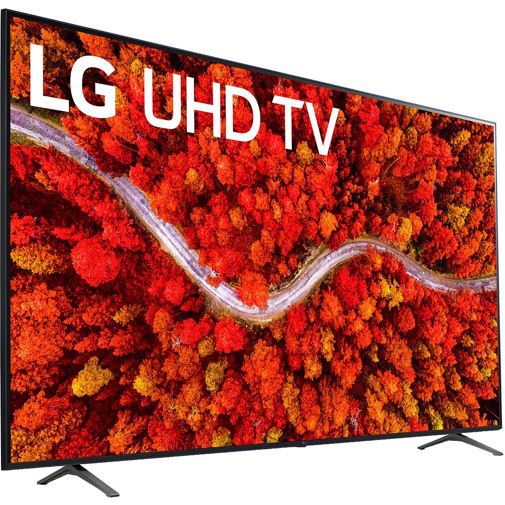 LG 50UP8000PUA 50 Inch 4K UHD Smart webOS TV Bundle with Premium 2 YR CPS Enhanced Protection Pack