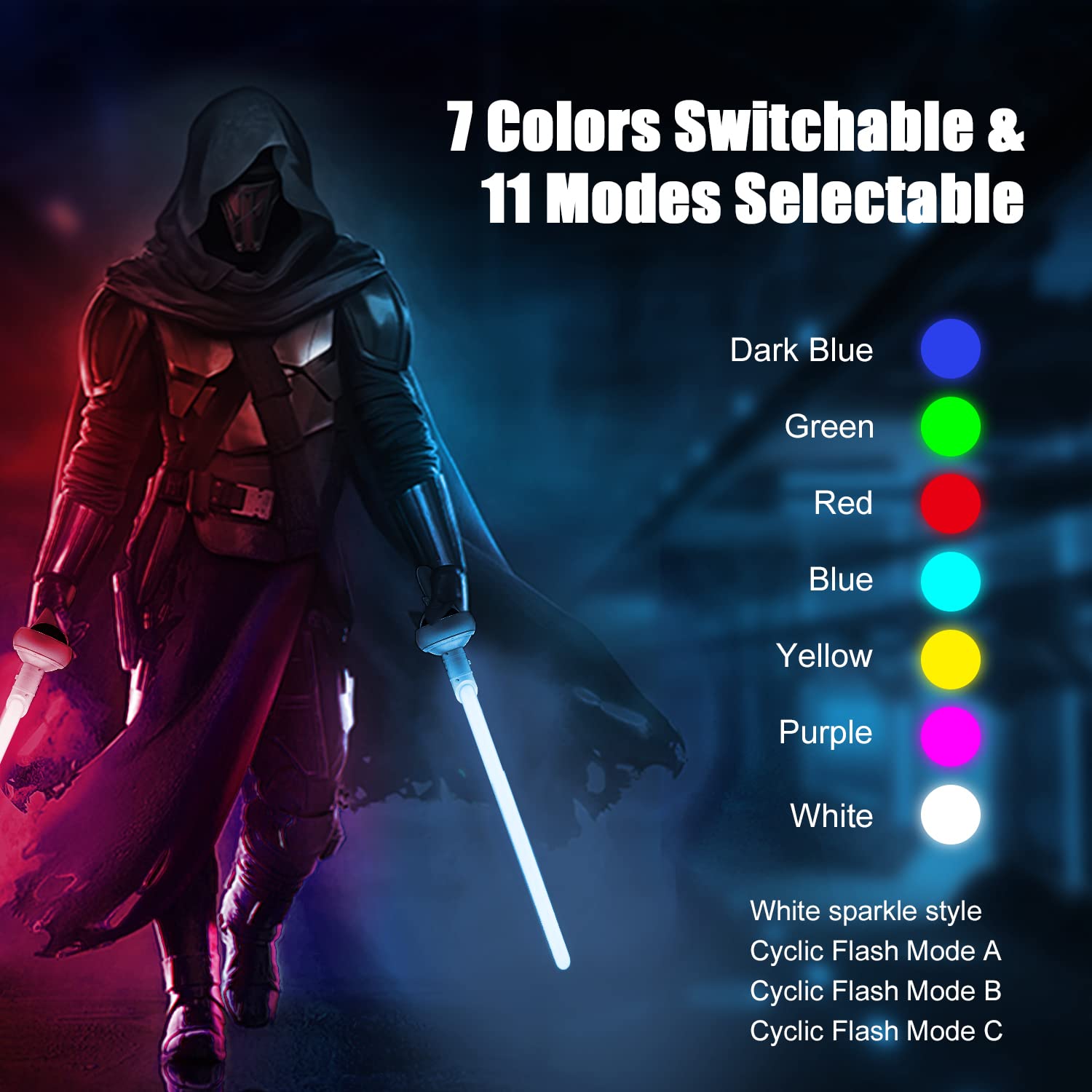 Relohas RGB Lightsaber for Beat Saber and Accessories for Oculus Quest 2