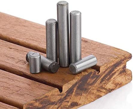 M4x25mm Dowel Pin 304 Stainless Steel Shelf Support Pin Fasten Elements 304 Stainless Steel Cylindrical Pin Locating Dowel Support