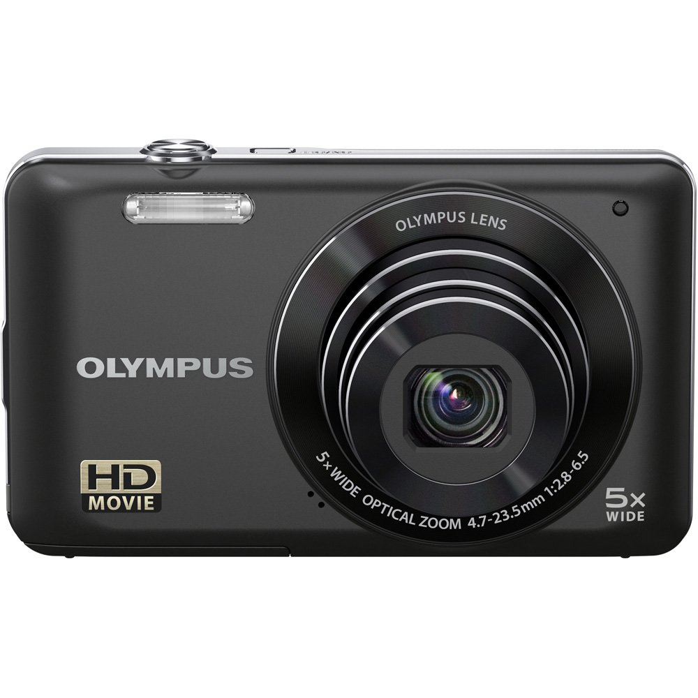 OM SYSTEM OLYMPUS VG-120 14 MP Digital Camera , 5X Wide-Angle Optical Zoom (26mm), 3" LCD, (Black) (Old Model)