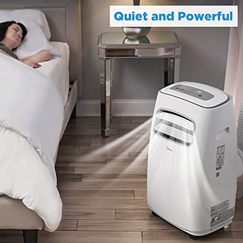 Midea MAP14S1CWT Smart Portable air Conditioner, 14,000 BTU, White