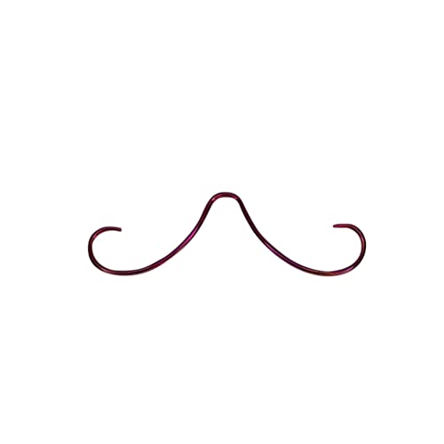 Luxe Modz 14G Septum Piercing Mustache Nose Ring for Women Men Moustache Septum Ring Piercing Jewelry