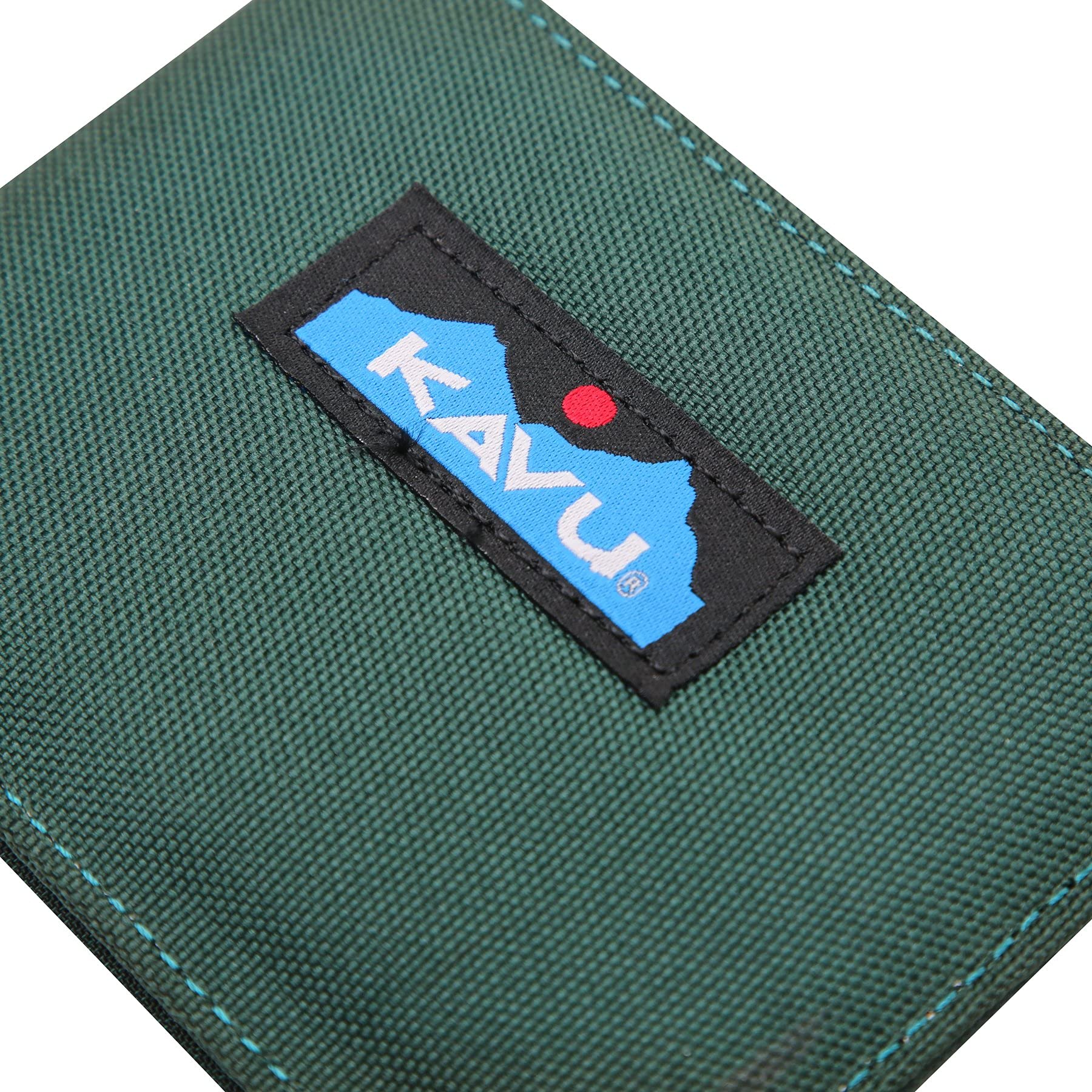 KAVU Roamer Bi-Fold Wallet Polyester - Black Topo