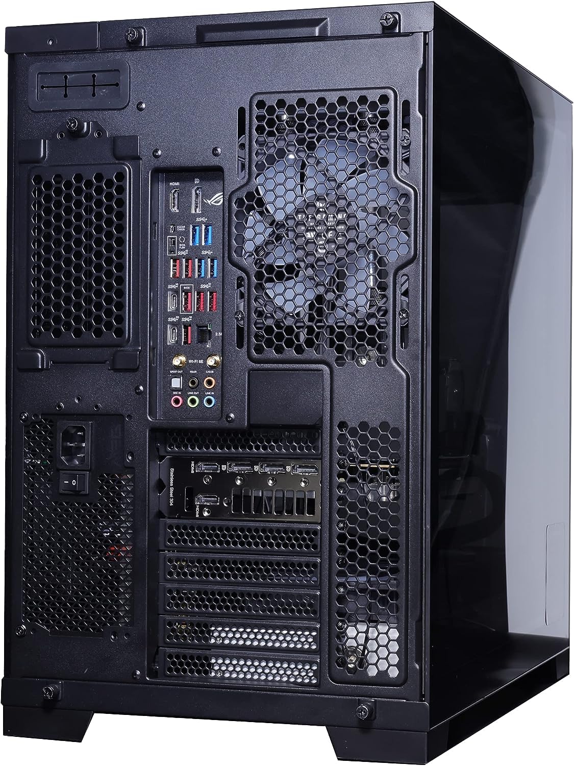 Mavark New o11D Evo 4K Liquid Cool Gaming Desktop PC 128GB RAM 13th Gen i9-13900K 5.8GHz RTX 4090 OC Ray tracing DLSS 2.4" IPS Display Read Out (2TB SSD|128GB RAM) Win 11 Pro