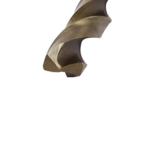 uxcell 6.8mm Drilling Dia Straight Shank High Speed Steel Cobalt Metric Twist Drill Bit for Hardened Metal, Stainless Steel, Cast Iron and Plastic 2pcs