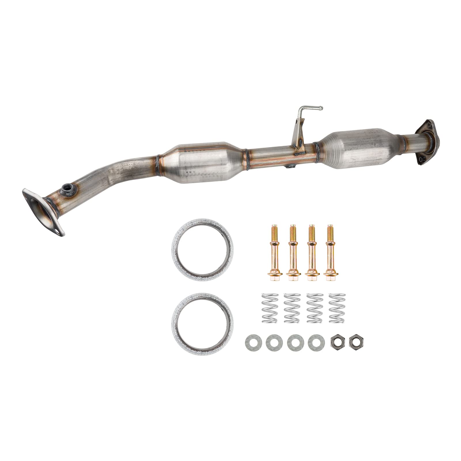 KAX Stainless Steel Catalytic Converter for 2005-2015 Tacoma 2.7L, Catalytic Converter Kit Direct-Fit Catalytic Converters 54702 (EPA Compliant)