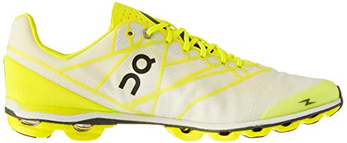 ON Running Women's Cloudflash Speed Shoe Neon/White Size 7.5