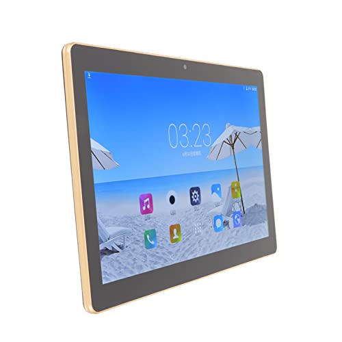 MAVIS LAVEN HD Display Tablet, Powerful Functions 10.1 Inch Tablet Support 3G Cellular Networks WiFi 1280x800 8 Core 100-240V for Work (US Plug 100V to 240V)