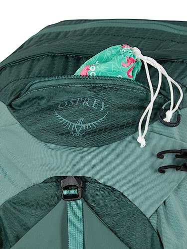 Osprey Mira 22L Women's Hiking Backpack with Hydraulics Reservoir, Succulent Green