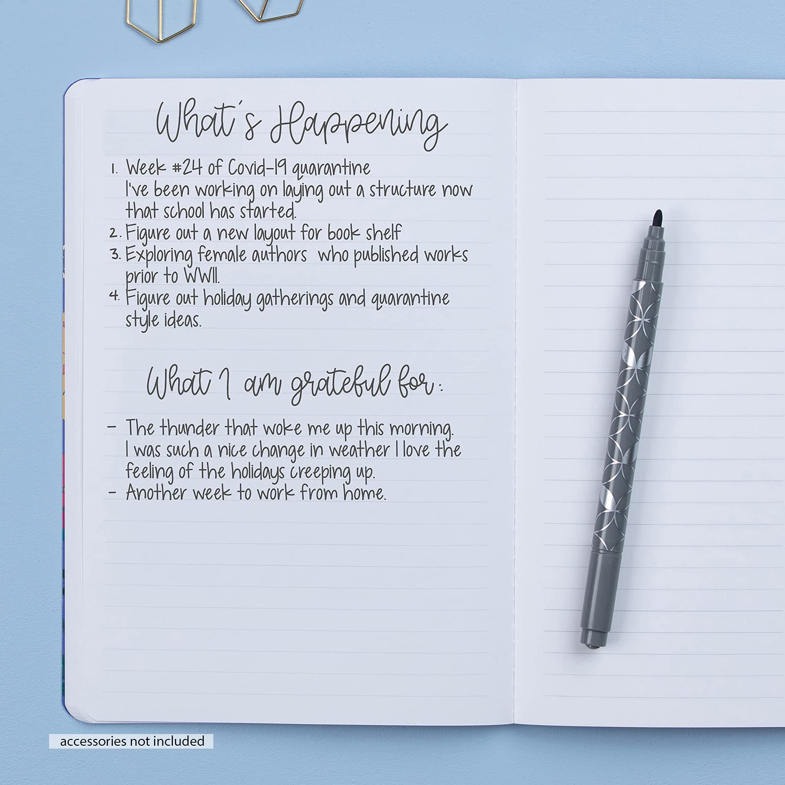Petite Productivity Journal - Mid Century Circles. Lined Page & To-Do List Organizer Notebook. 80 lb. Thick Mohawk Paper. College Ruled Pages with Checklist Columns by Erin Condren.