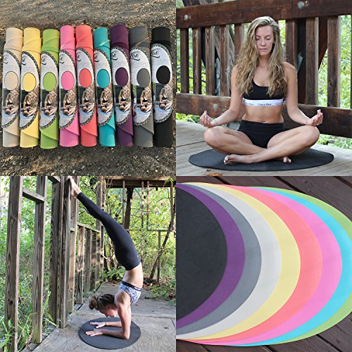 KB Design Zenstand Meditation/Yoga Mat for Children, Social Distancing Mat for Schools, Daycares, Libraries, Pink