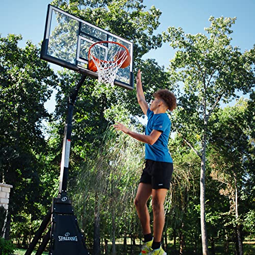 Spalding Momentous EZ Assembly 54" H-Frame Acrylic Portable Basketball Hoop