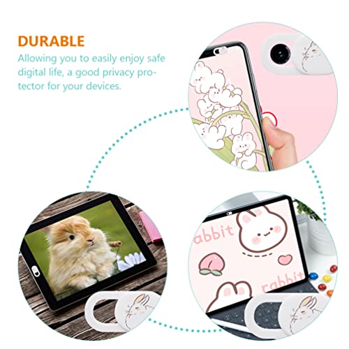 SOLUSTRE Camrea 3Pcs Webcam Slider Privacy Sticker Cover Privacy Protection Webcam Blockers Sliders
