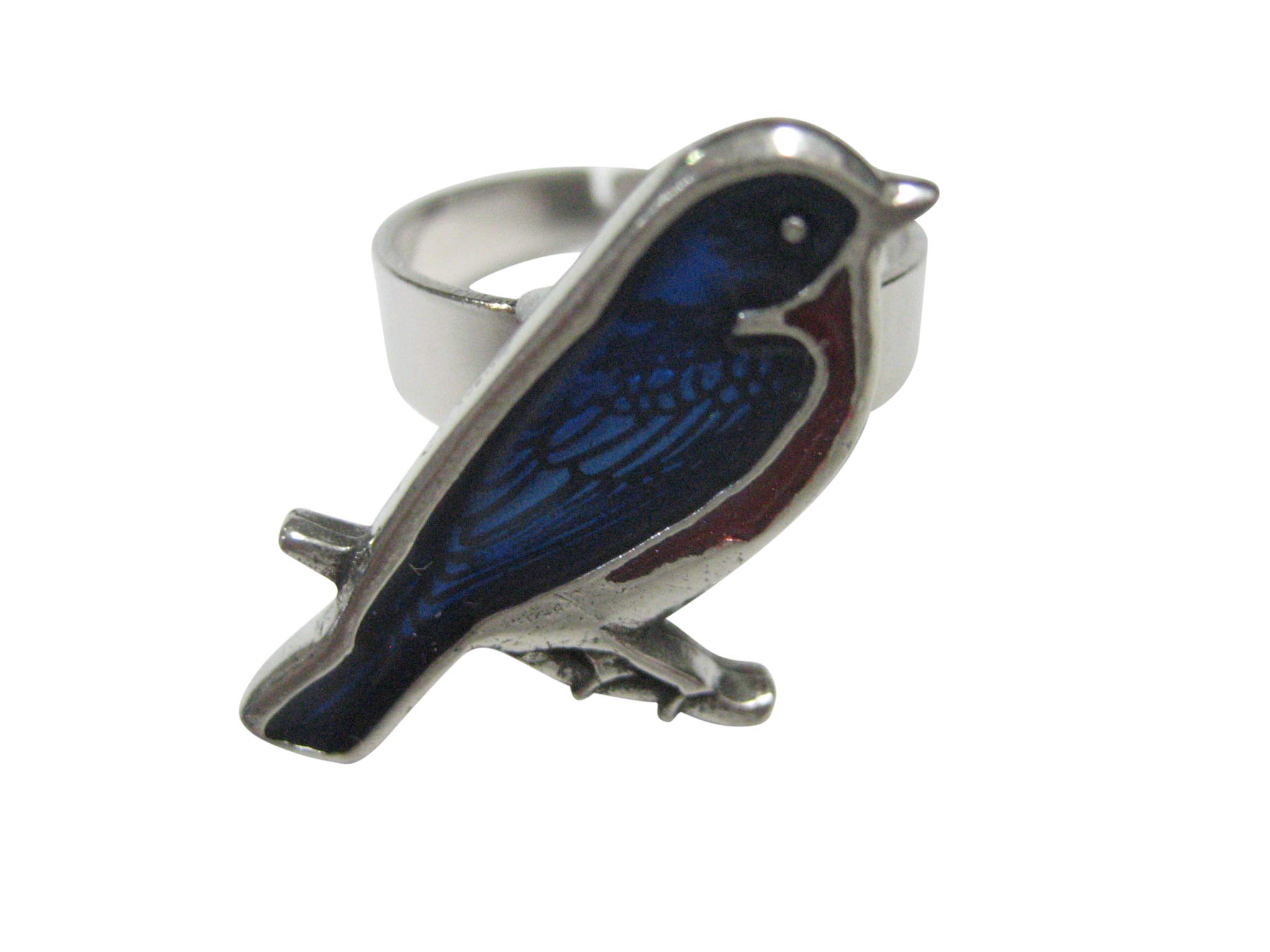 Kiola Designs Bluebird Adjustable Size Fashion Ring