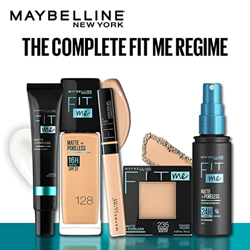 Maybelline Fit Me Matte + Poreless Pressed Face Powder Makeup, Pure Beige, 1 Count (Pack of 4)