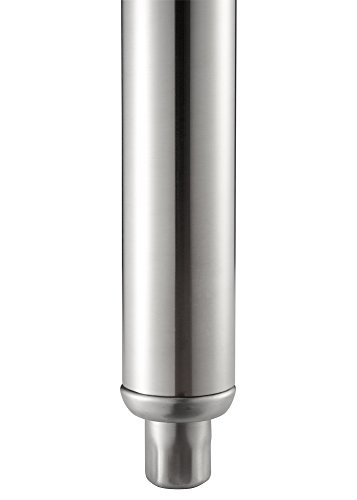 TRINITY EcoStorage Stainless Steel Freestanding Single Bowl Utility Sink for Garage, Laundry Room, and Restaurants, Includes Faucet, NSF Certified, 49.2-Inch by 21.5-Inch by 24-Inch, Chrome