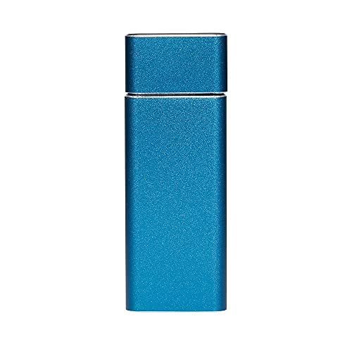 USB 3.0 to M.2 NGFF SSD Enclosure Solid State Drive Aluminum Alloy SSD Case Portable U Disk Type SSD Enclosure Blue