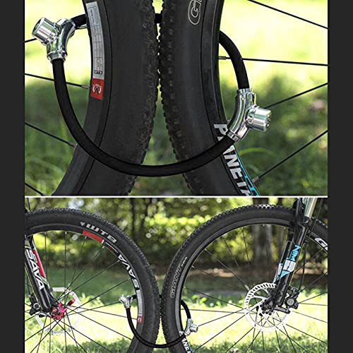 LJJSMG Anti-Theft Bike Lock Mini Portable Outdoor Cycling Bicycle Accessories