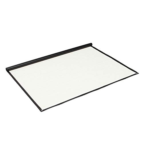 LXWHSLF 100 Inch 16:9 Portable Projection Screen White Portable Fold Fabric Projection Screen for Home Projector