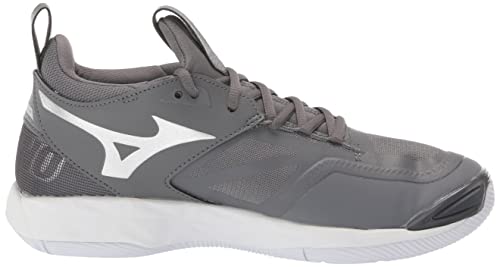 Mizuno Women's Wave Momentum 2 | Women's Indoor Volleyball Shoe | Grey | US Women's 8