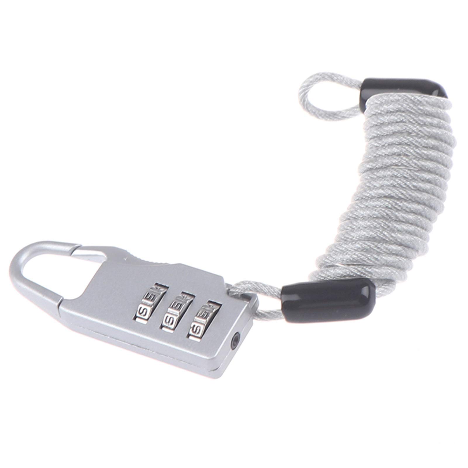 LJLCD Bicycle Lock Digit Bicycle Chain Lock Anti-Theft Anti-Cutting Alloy Steel Motorcycle Cycle Bike Cable Code Password Lock Anti-Theft, Anti-Loss, Easy to Carry