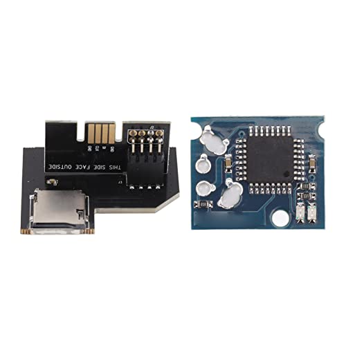 Replacement Micro Storage Card Reader, Easy to Install Micro Storage Card Reader High Sensitivity LED Indicator for Game Console(NTSC U US Version)