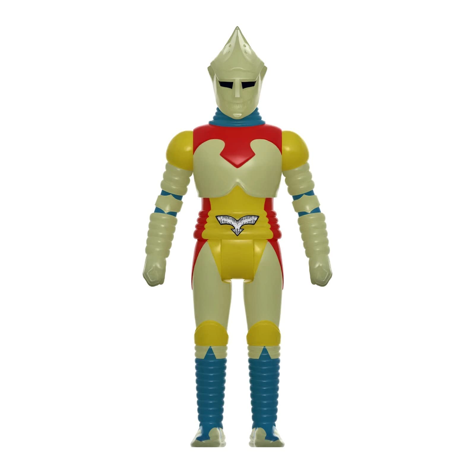 Super7 Toho Godzilla: Jet Jaguar Glow Con Exclusive Reaction Figure
