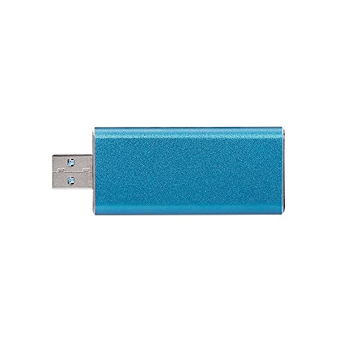 USB 3.0 to M.2 NGFF SSD Enclosure Solid State Drive Aluminum Alloy SSD Case Portable U Disk Type SSD Enclosure Blue