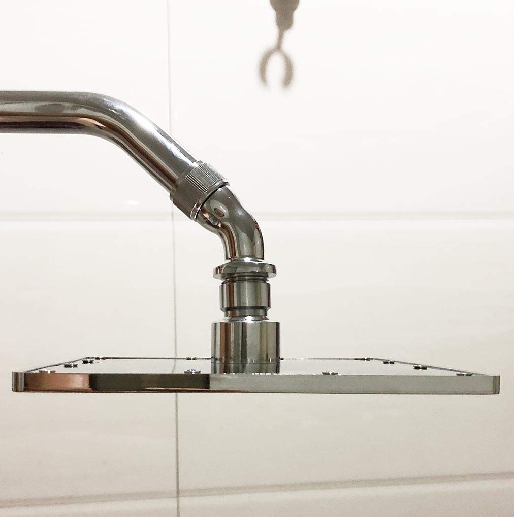 MissMin Elbow Adapter for Shower Head Brushed Nickel