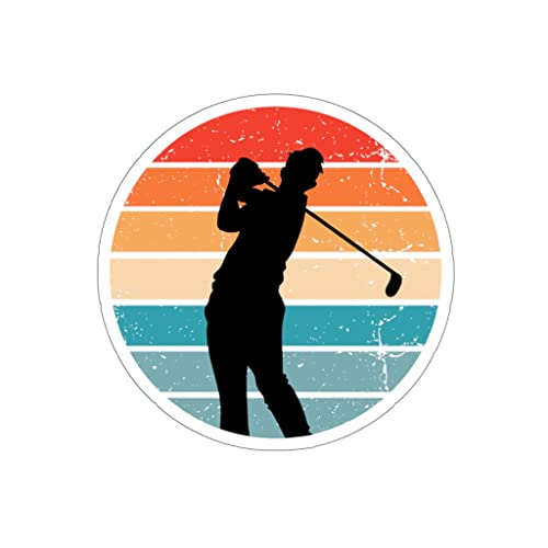 Teegarb Letter Blanket Sticker Decal Hilarious Golfing Golfer Husband Player Sarcasm Introvert Humorous Athletes Stickers for Laptop Car 6" × 6" / White
