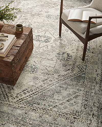 Loloi Magnolia Home by Joanna Gaines x Sinclair Natural/Sage 7'-6" x 9'-6" Area Rug