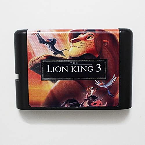 Retro Game Lion King 3 16 bit MD Game Card For Sega Mega Drive For Genesis (PAL-E)