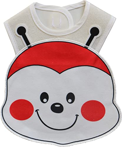 Teething, Drooling, Protective Animal Figure Bibs Set For Babies 7 Pack