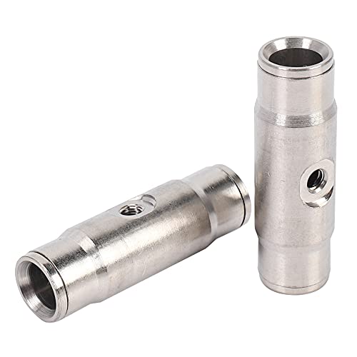 Padyrytu Brass Slip Connector for Misting System,3/8 inch Connector, 1000 PSI Rated, 10Pcs in one Package(Single Spray)
