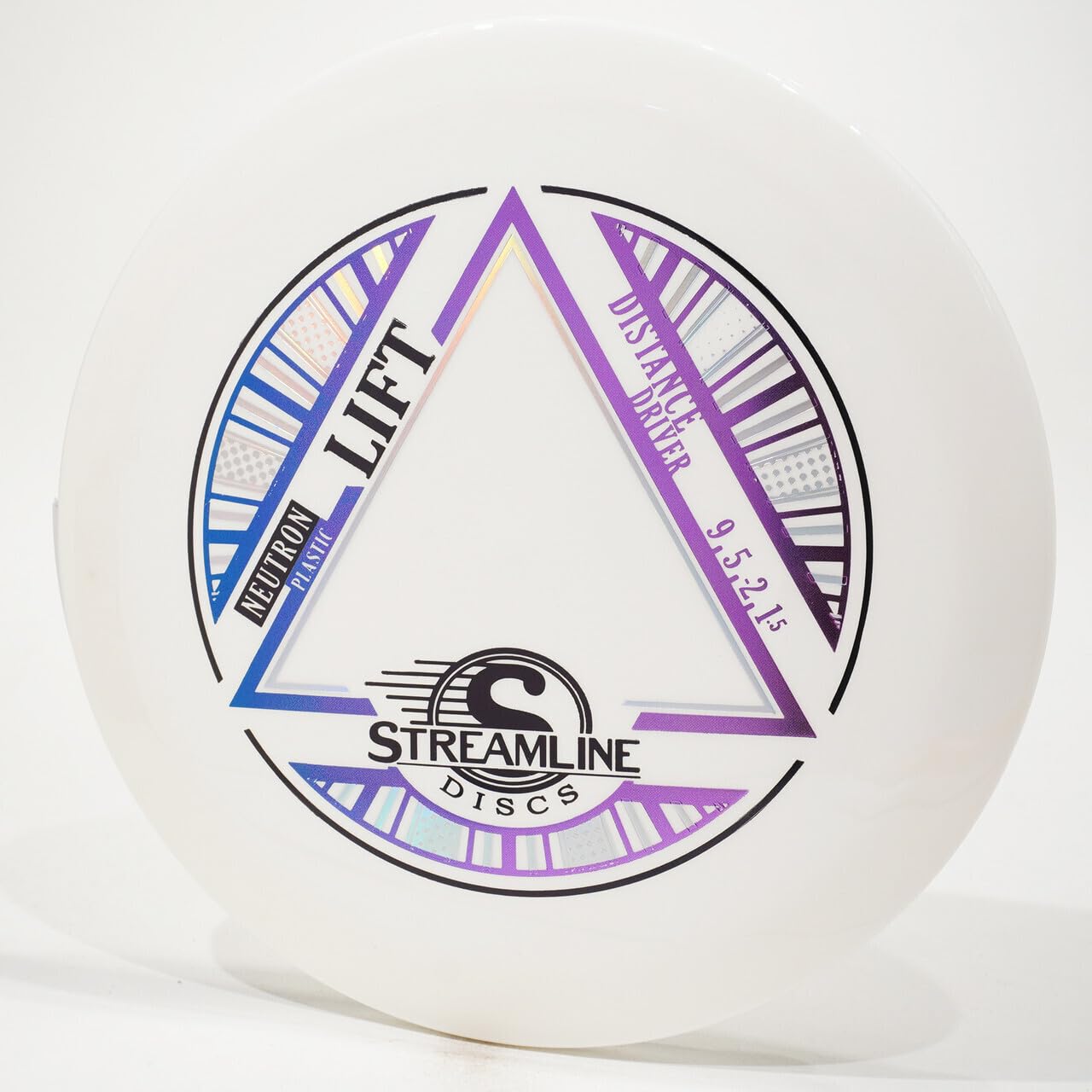 Streamline Lift (Neutron) Distance Driver Golf Disc, Pick Weight/Color [Stamp & Exact Color May Vary] Purple 160-166 Grams