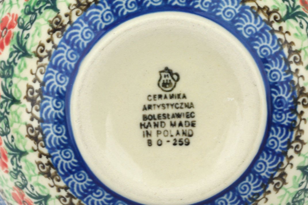 Polish Pottery Cereal/Soup Bowl 5-inch (Maraschino)