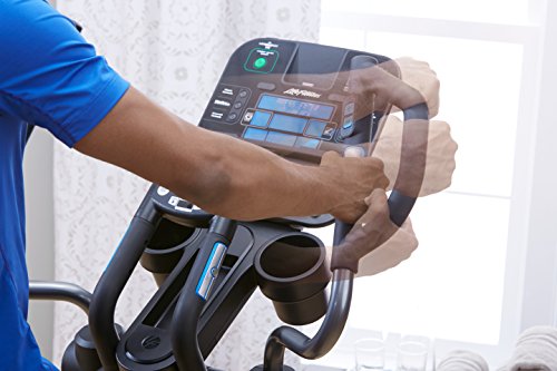 Life Fitness E5 Cross Trainer Elliptical Exercise Machine with Go Console, Titanium