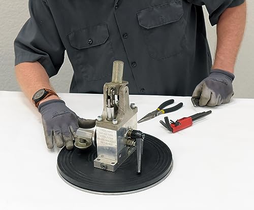 Vestil TT-12-7/8 Heavy Duty Manual Turntable, 500 lbs Capacity, 7/8" Height, 12" Diameter