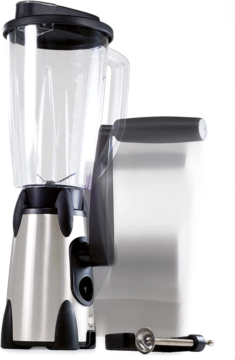 The ultimate vortex blender Camp & Outdoor Vortex Blender, 2- Speed Hand - Cranked Blender Multi, 1500 milliliters, 10.5" x 6.5" x 5.75", weighs 4 lbs.