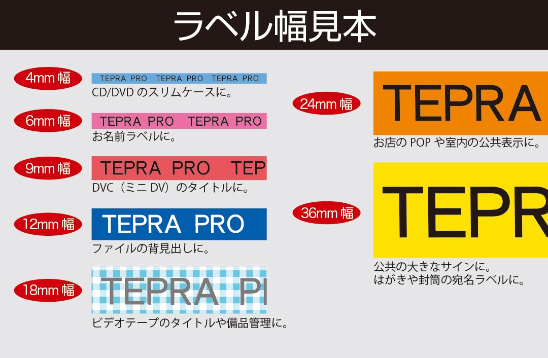 King Jim Tepra PRO SWX9BH Tape Cartridge, Check Blue, Gray Letter