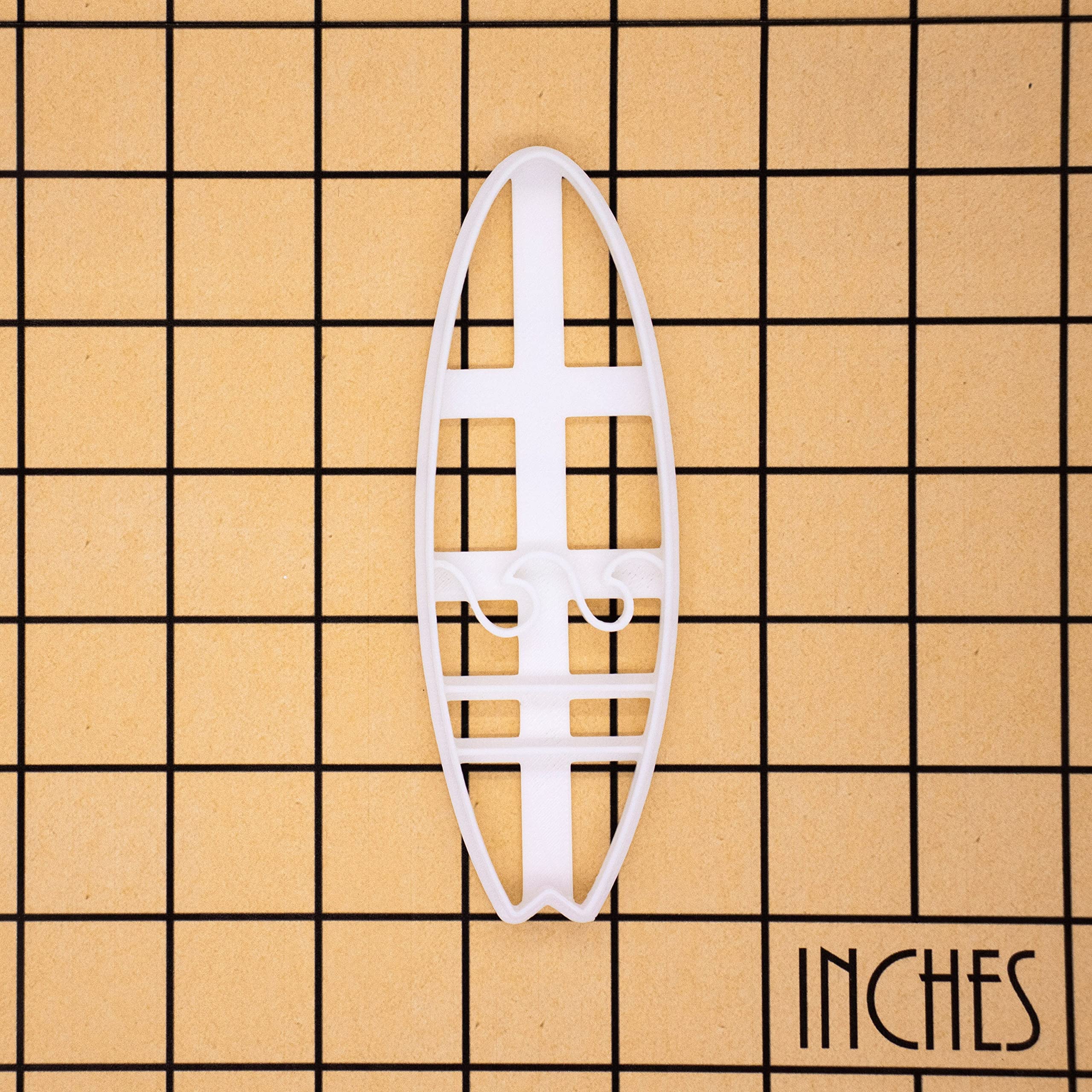 Surfboard cookie cutter, 1 piece - Bakerlogy