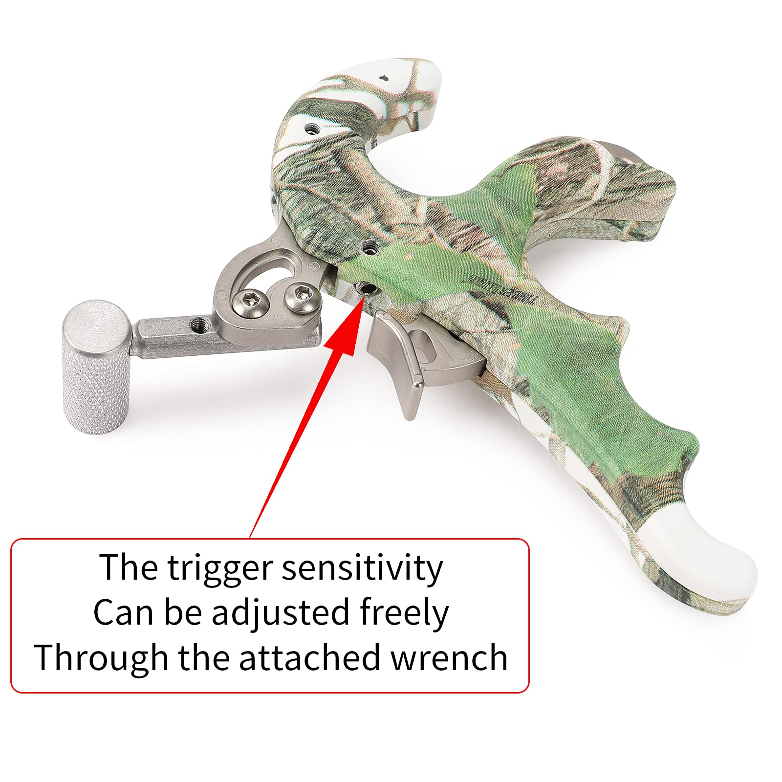 Majarro Compound Bow Release Aid 4 Fingers Compound Bow Release Aids Gear Compound Bow Button Release Aids Trigger Hunting Accessory