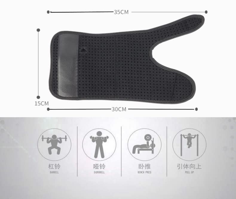 NiftyPlaza Wrist Brace, Wrist Support Strap Protector Gym Band Weight Equipment Workout Fitness Exercise Belt Adjustable Sport Protector Wrist Support (Right Hand)