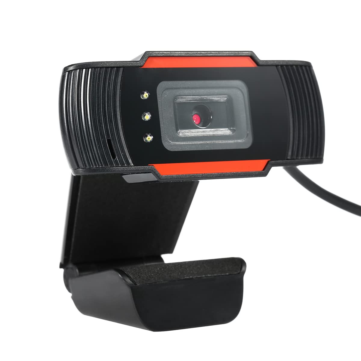 SYVI Webcam HD Webcam with Mic,Software Control and Privacy Mask, USB PC Camera,Plug and Play,for Meetings and Video Calls,Black