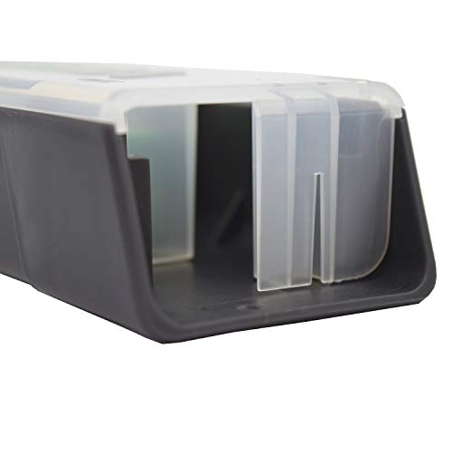 Victor Ready-to-Use Poison M915 Fast-Kill Brand Disposable Mouse Bait Station β 4-Pack , Black