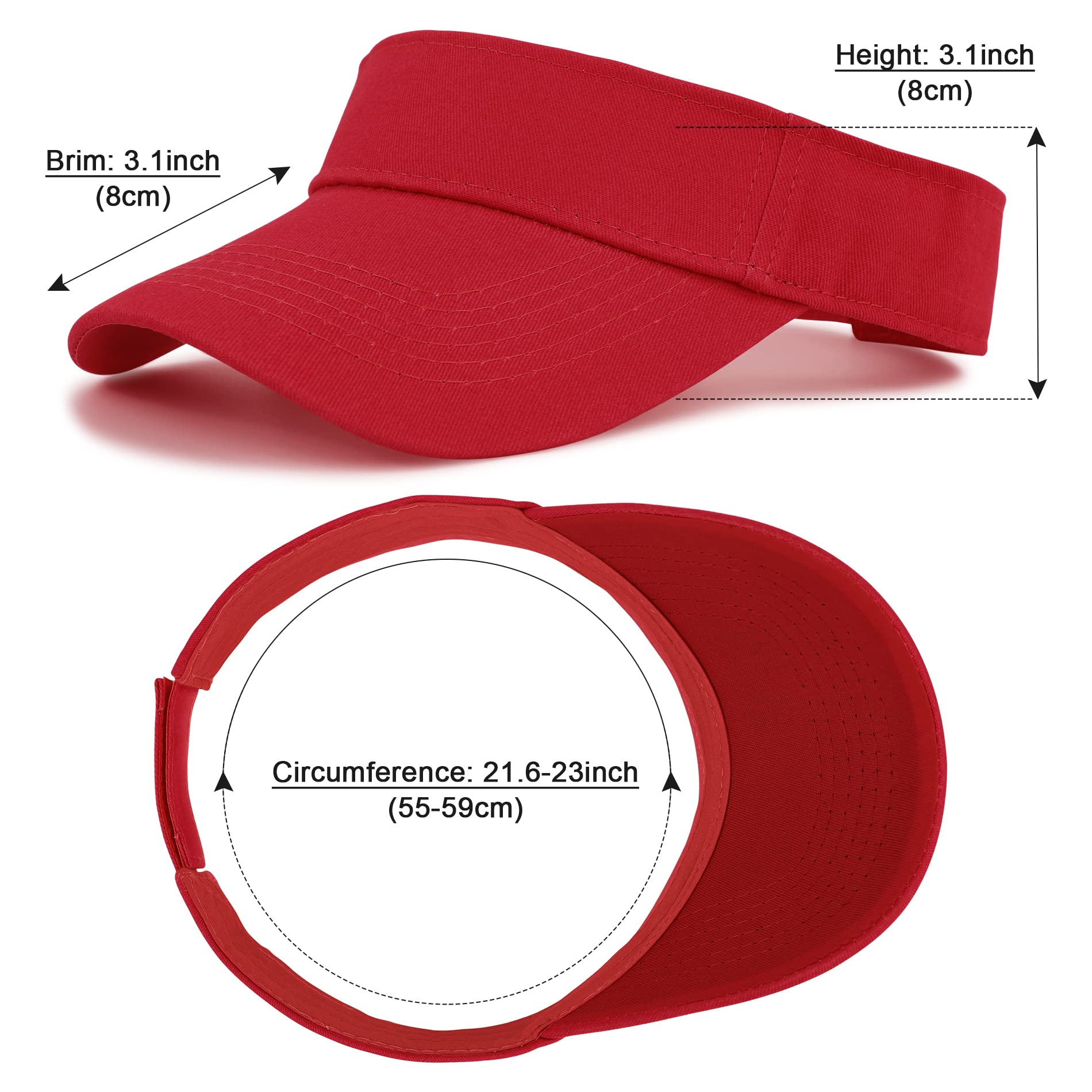 Sun Visor Wide Brim Sun Hats for Women UV Protection Summer Beach Hats Foldable with Ponytail Black